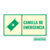 Señalización Camilla de Emergencia - JOP Avisos - Señalizaciones