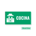 Señalización de Cocina - JOP Avisos - Señalizaciones